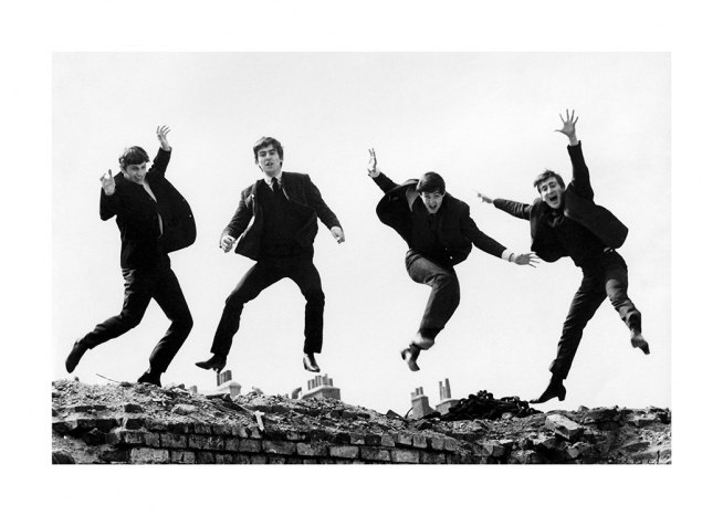 The Beatles Poster - Iconic photograph - desenio.eu